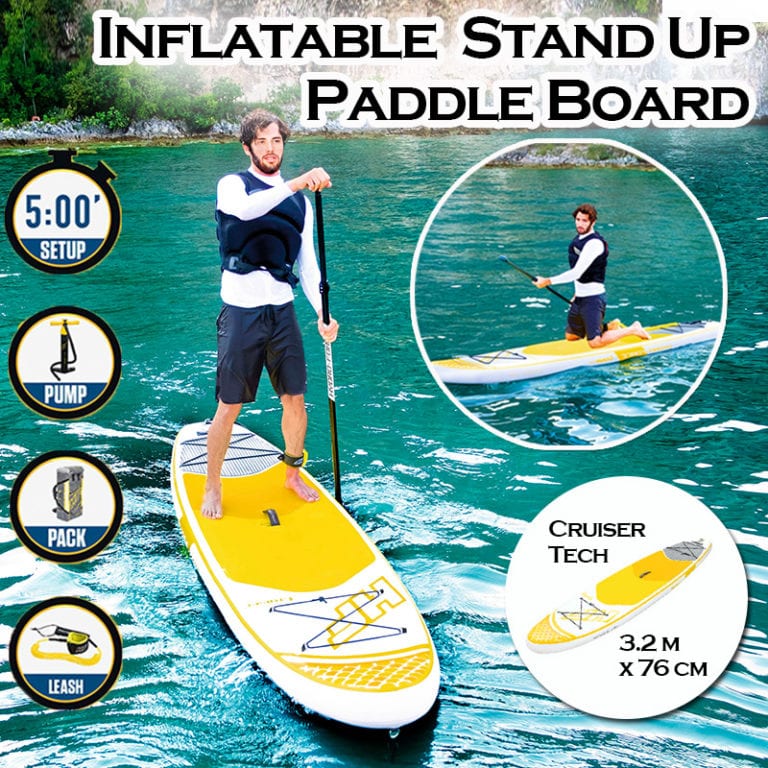 ProCruiser Tech Inflatable Stand Up Paddle Board | Outdoor Fun