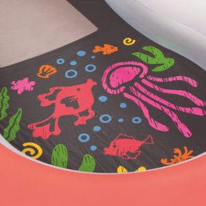 Inflatable Doodle Glow Pool | Outdoor Fun