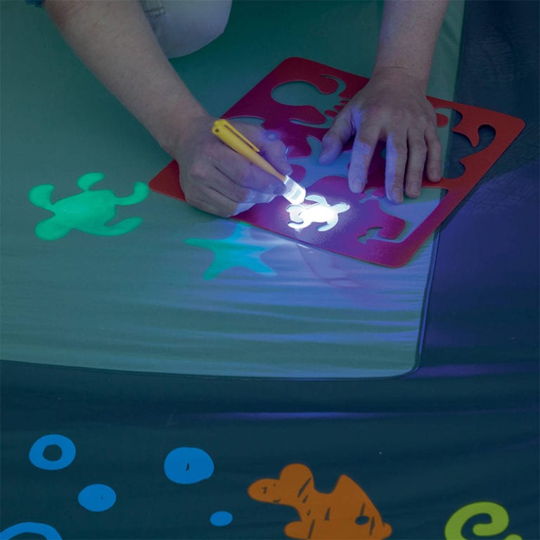 Inflatable Doodle Glow Pool | Outdoor Fun