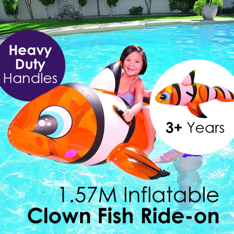 Bestway Inflatable Clown Fish Rider | Outdoor Fun
